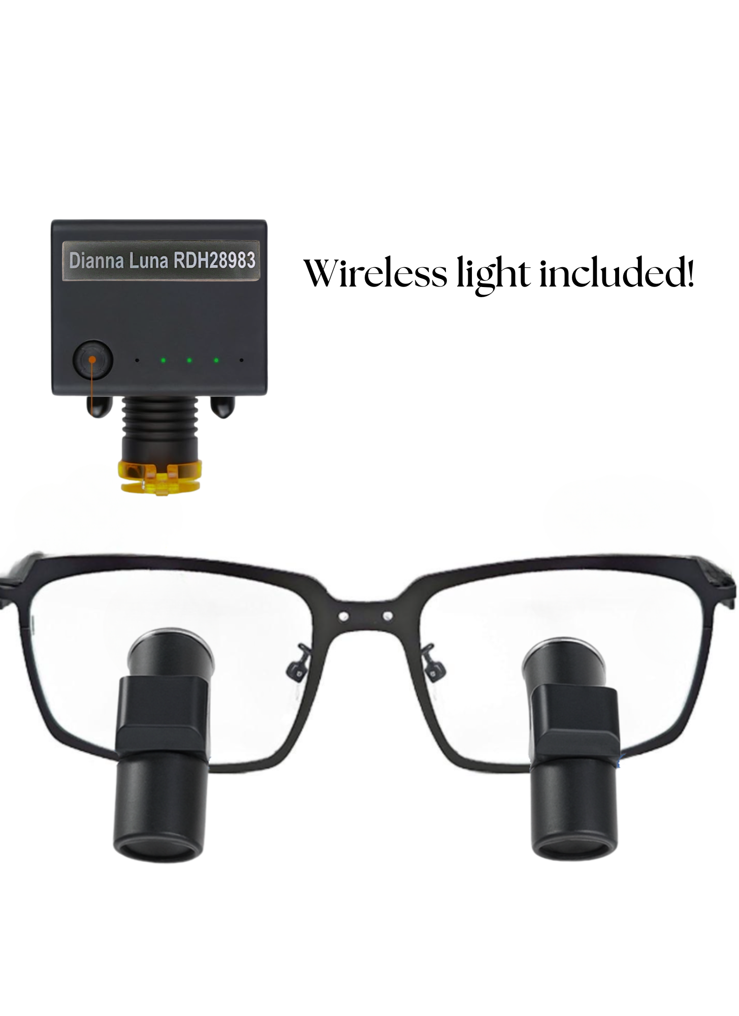 DeeTect Ergonomic Loupes w/ Headlight - Shop Dental Loupes